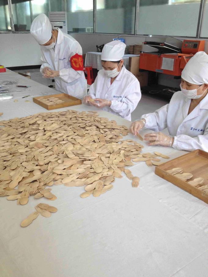 China QC Disposable Cutlery factory production line